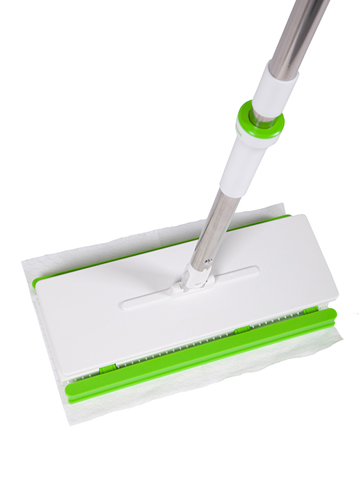 Швабра со сменными салфетками Click