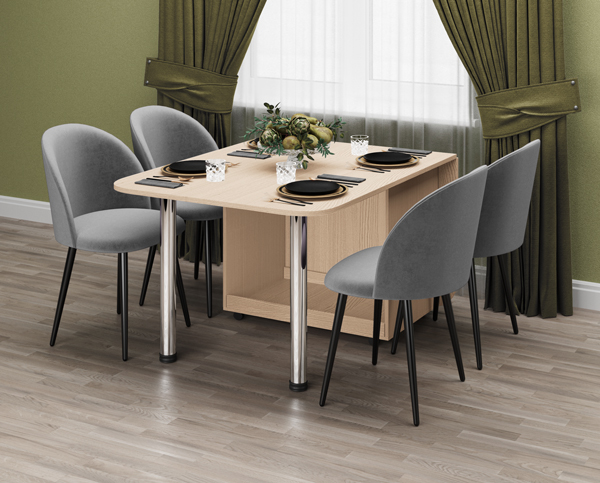 Складной стол для обеденной зоны